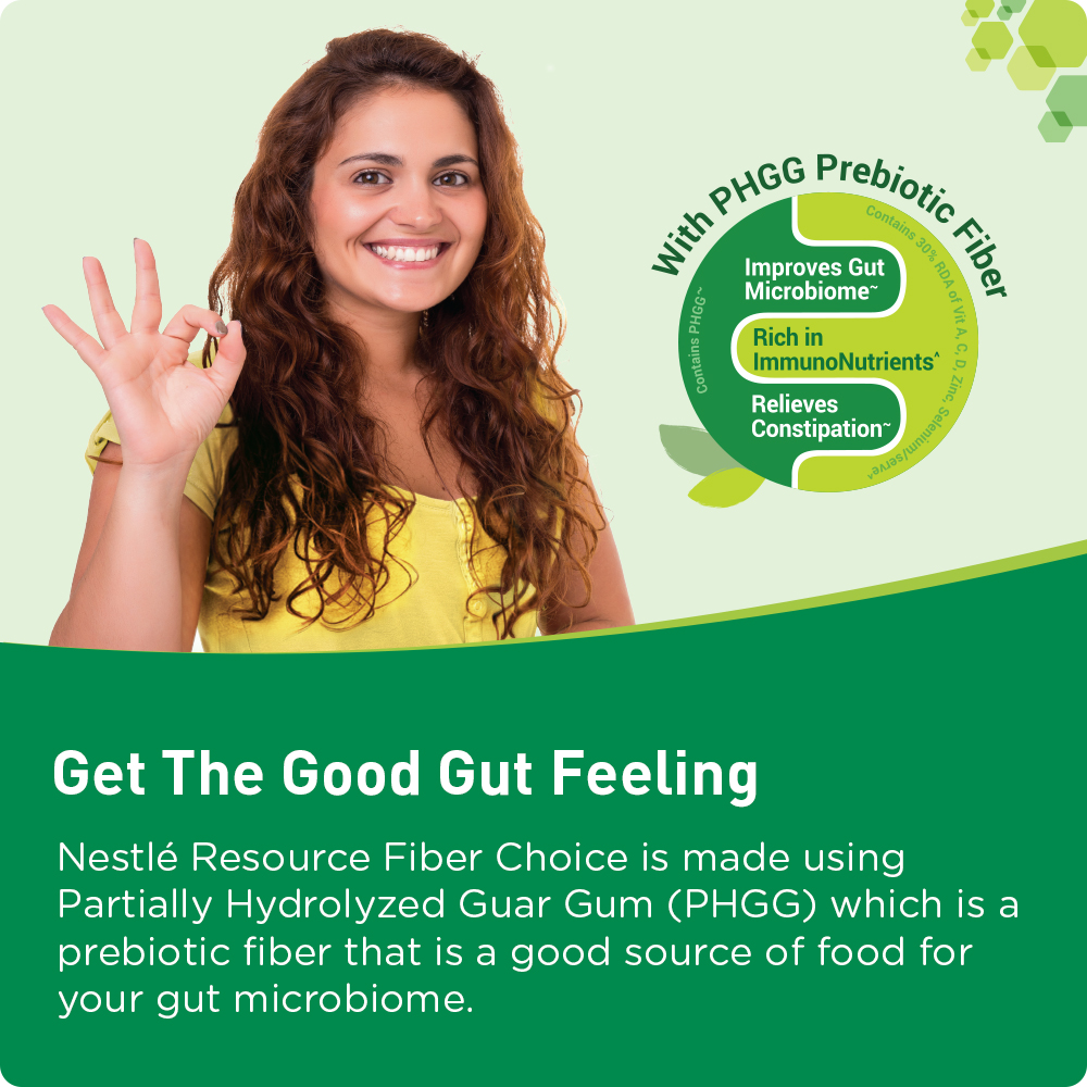 Nestle Resource Fiber Choice, Partially Hydrolyzed Guar Gum (PHGG ...