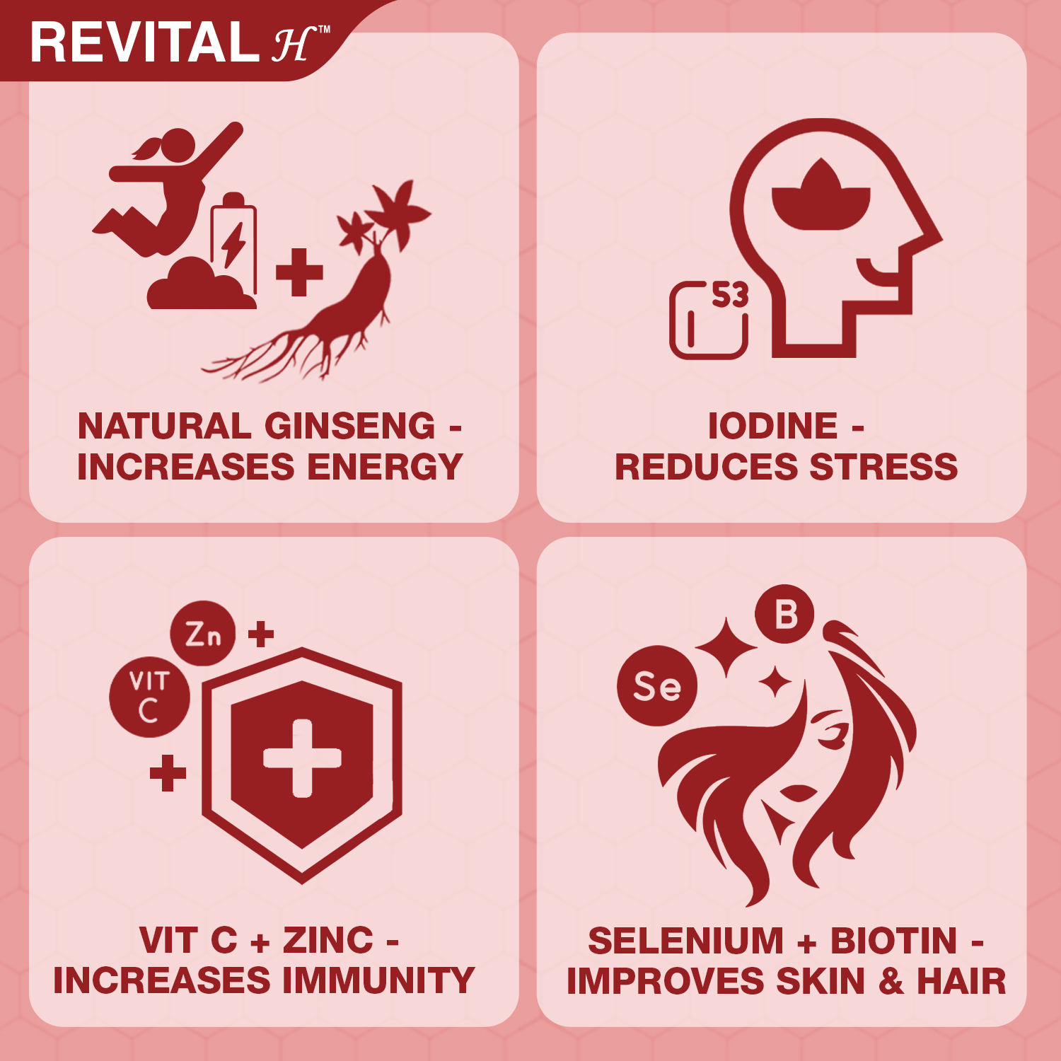 Revital Women Tablet with Multivitamins, Calcium, Zinc & Natural ...