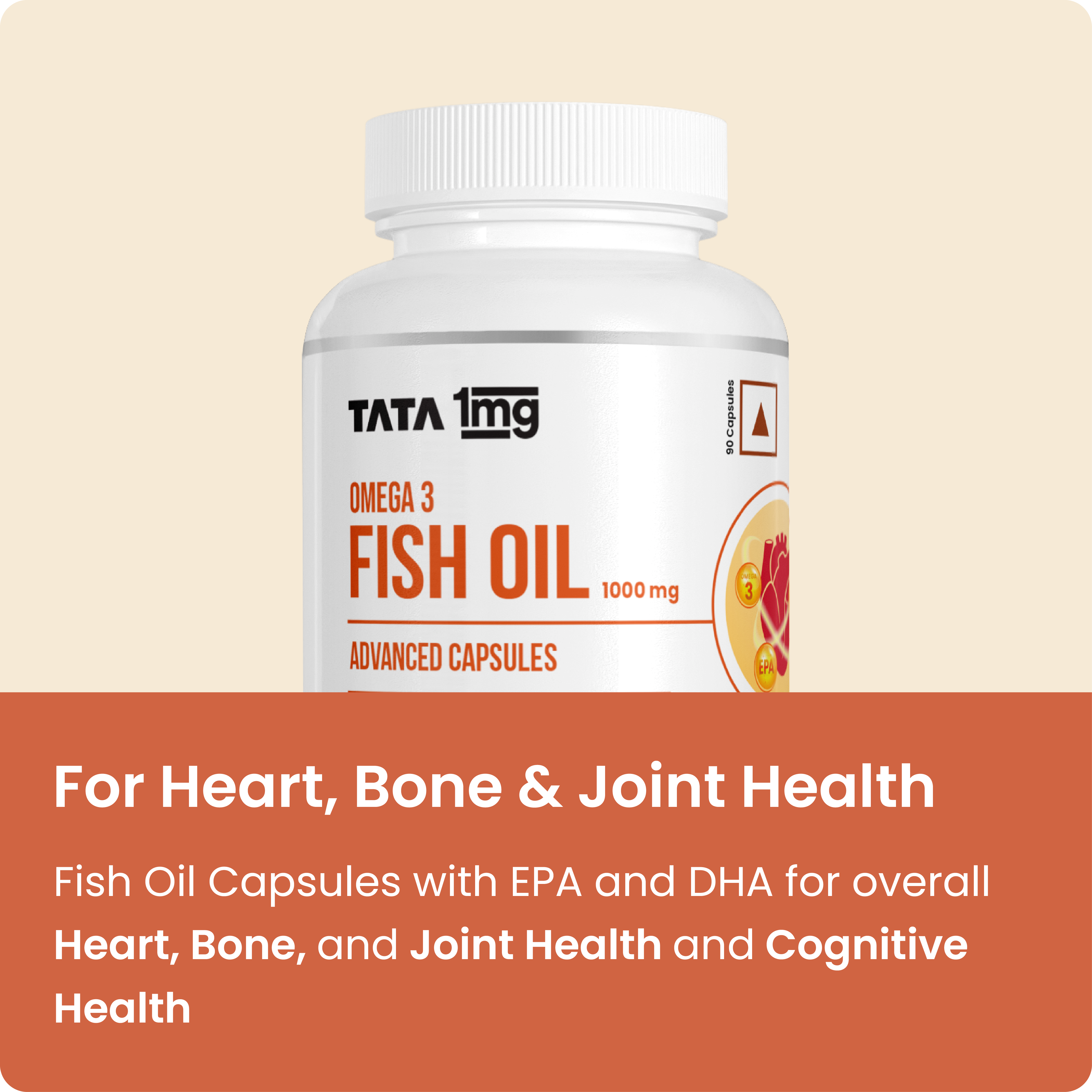 Fish Oil Advanced Capsules | Omega 3 for Heart, Brain & Joint Health ...